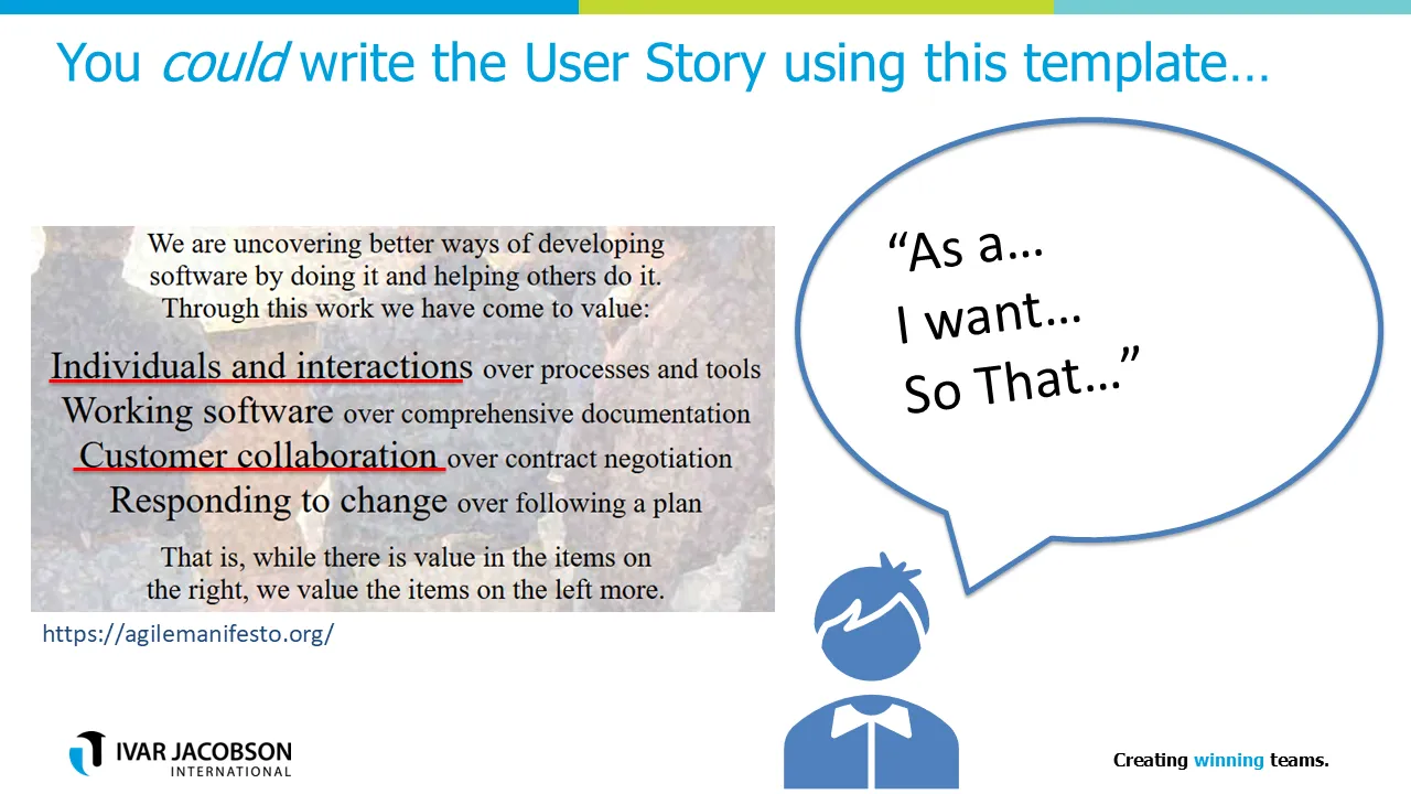 Writing Better User Stories in SAFe | Ivar Jacobson International